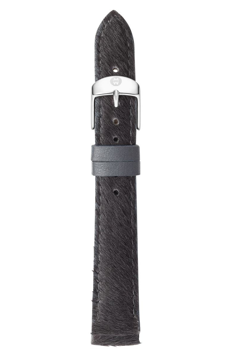 MICHELE 16mm Genuine Calf Hair Watch Strap | Nordstromrack
