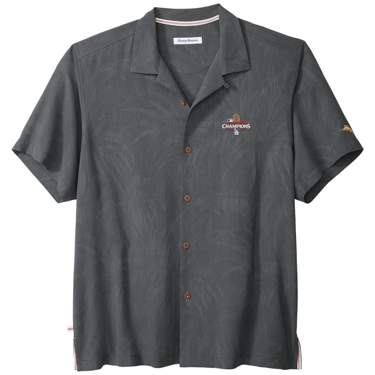 Tommy Bahama Men's Tommy Bahama Gray Los Angeles Dodgers 2024 World ...
