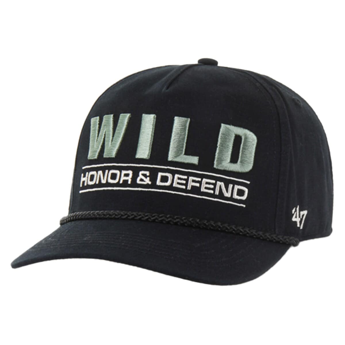 '47 Men's '47 Black Minnesota Wild OHT Military Appreciation Homeland ...