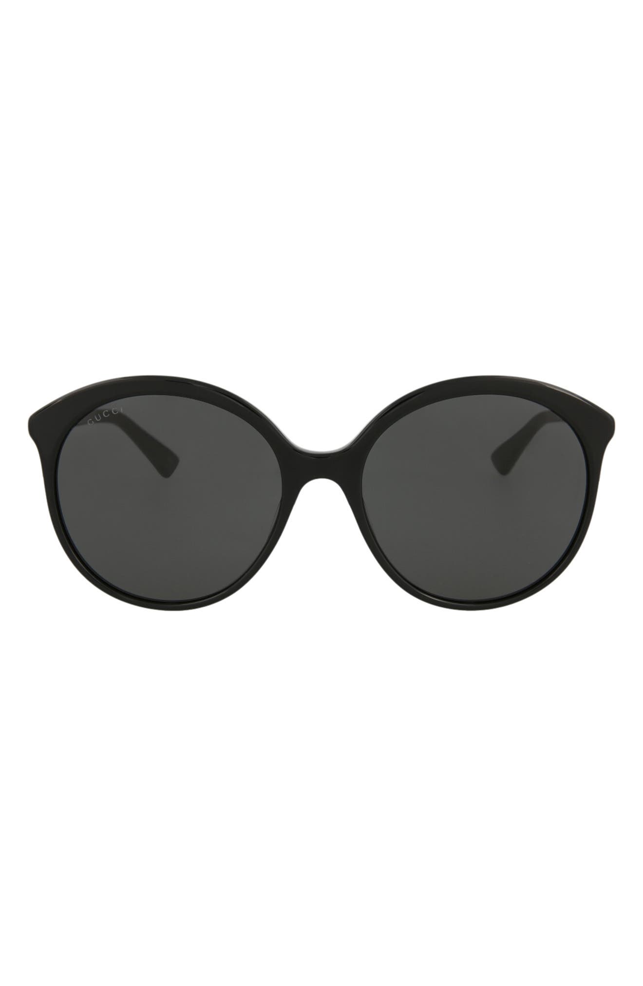 Gucci 59mm Round Oval Sunglasses | Nordstromrack