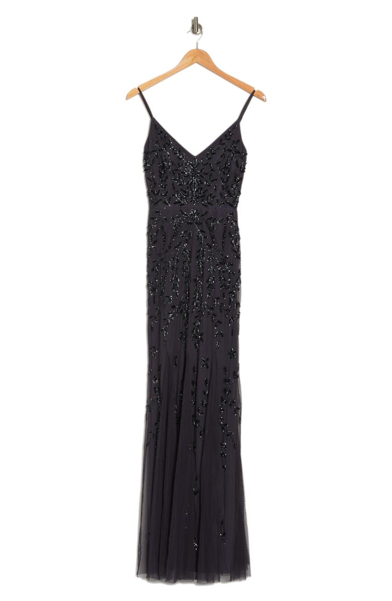 Marina Beaded V-Neck Gown | Nordstromrack