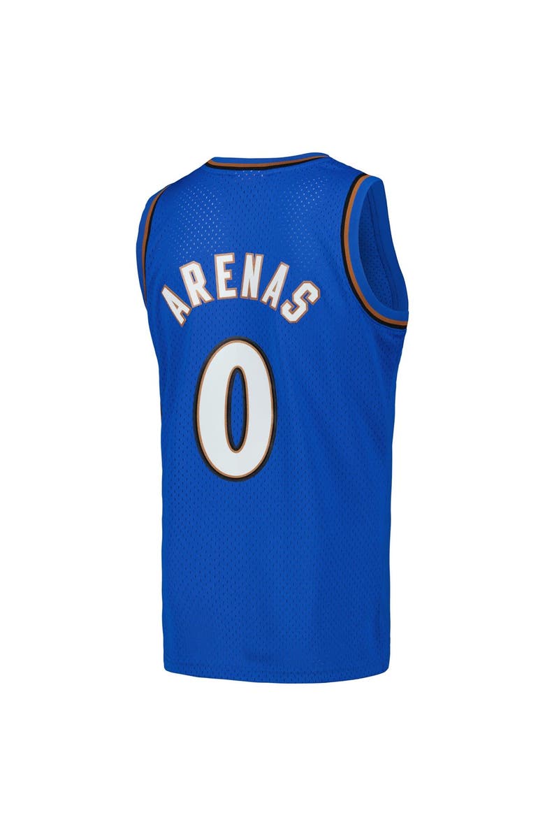 Mitchell & Ness Men's Mitchell & Ness Gilbert Arenas Blue Washington ...