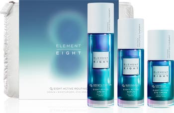 Element Eight O2 Eight Active Full Face Routine Skin Care Set (Limited ...