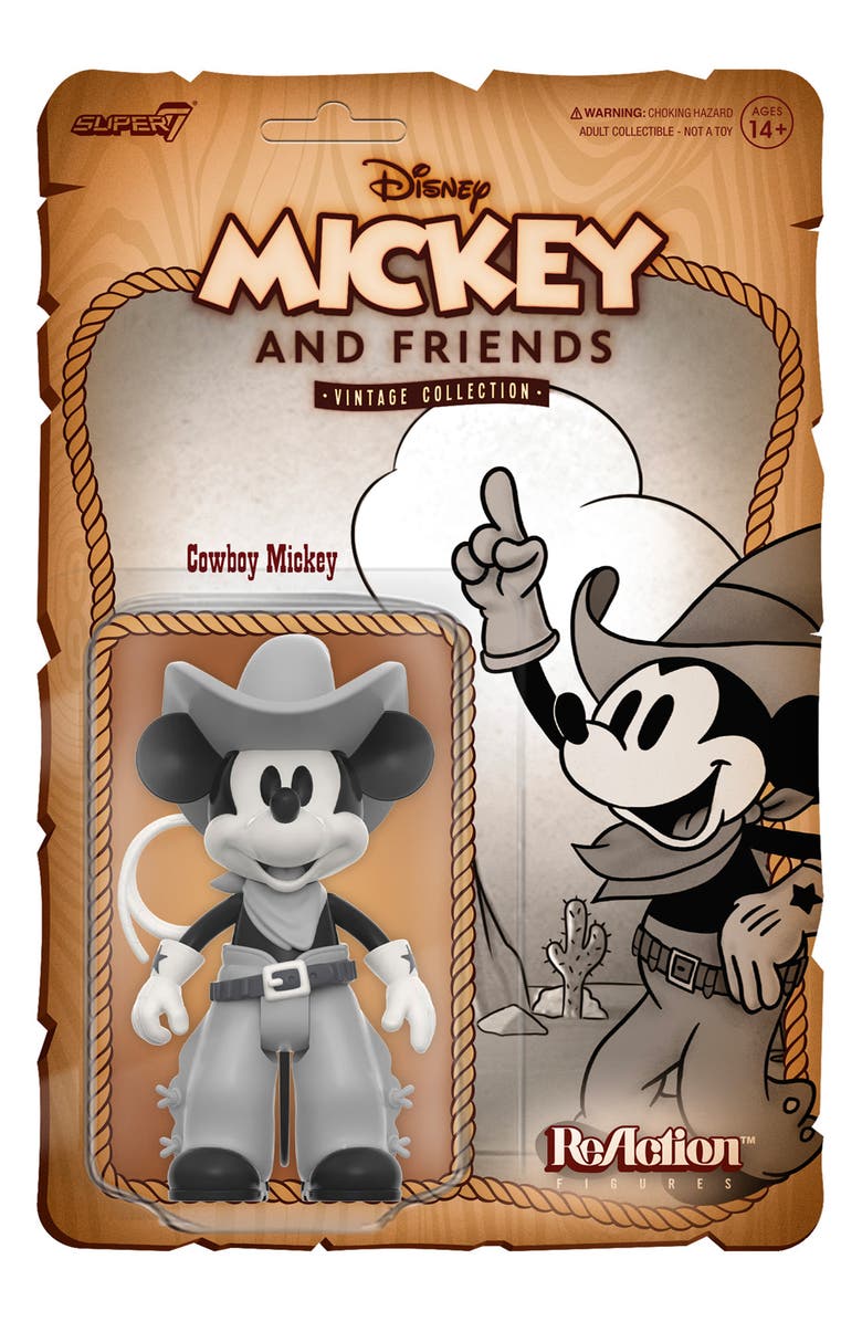 SUPER7 x Disney Mickey & Friends Vintage Collection Cowboy Mickey ...