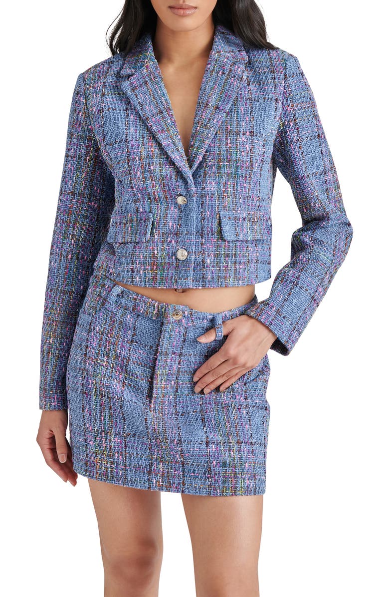 Steve Madden Seraphine Tweed Jacket | Nordstromrack