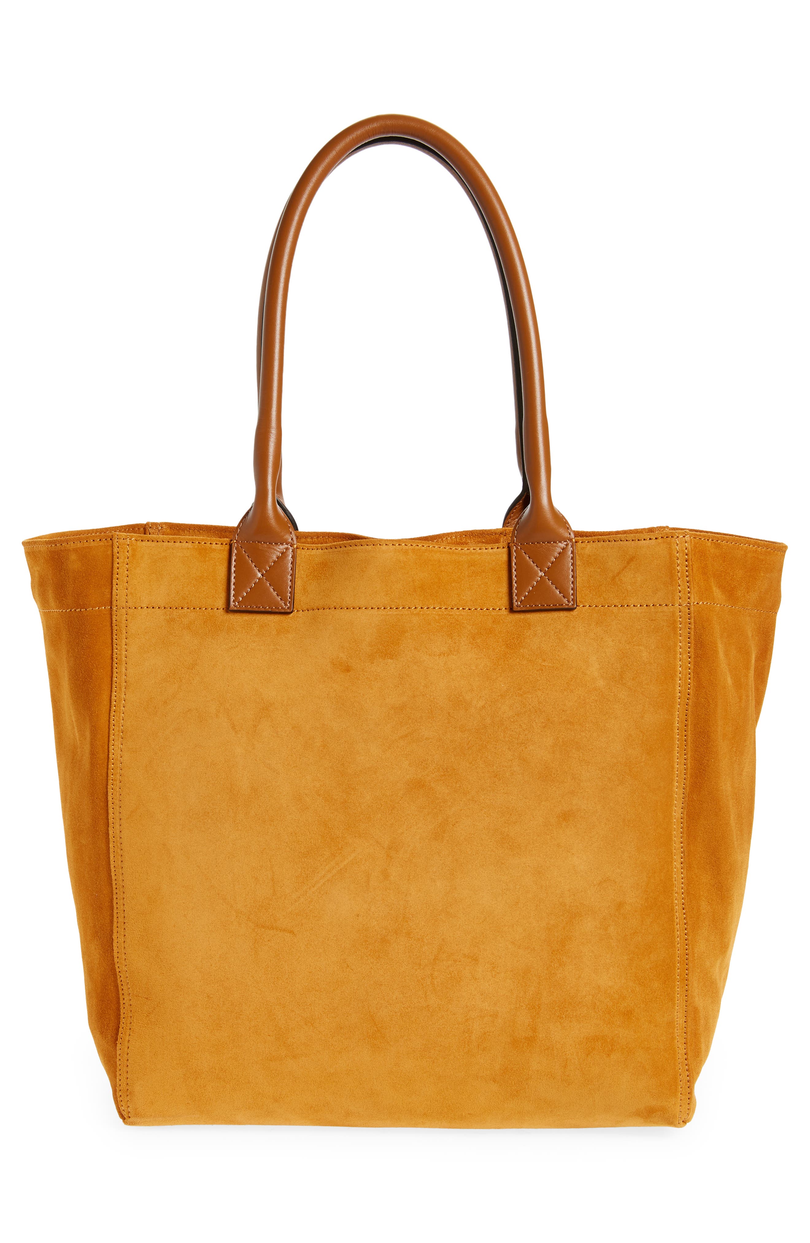 Isabel Marant Small Yenky Logo Suede Tote | Nordstromrack
