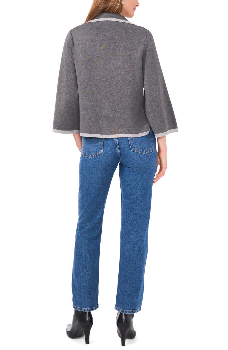 Vince Camuto Contrast Trim Sweater Jacket | Nordstromrack