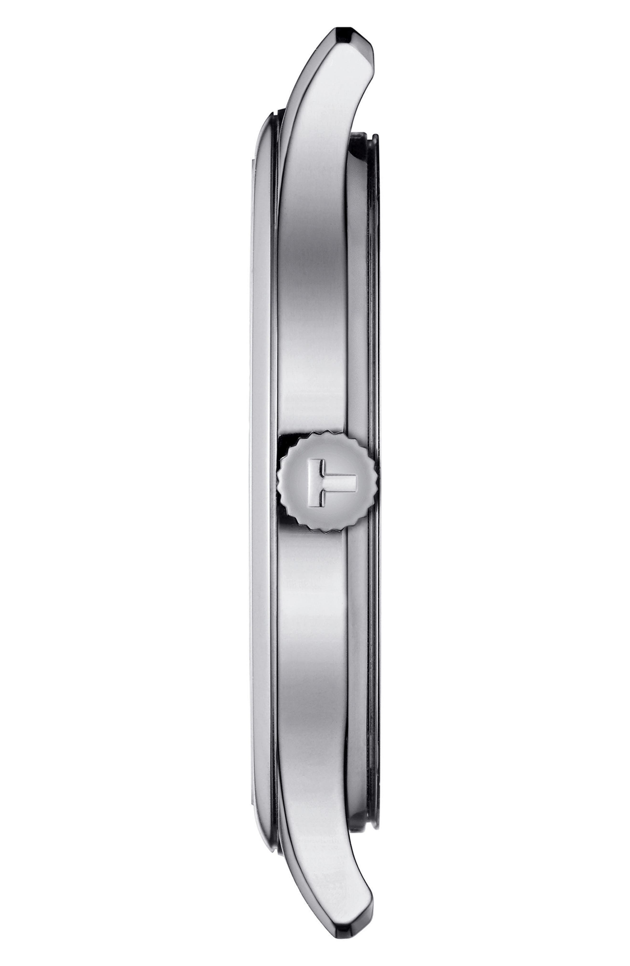 Tissot Tradition Swiss Quartz Croc Embossed Leather Strap Watch, 31mm ...