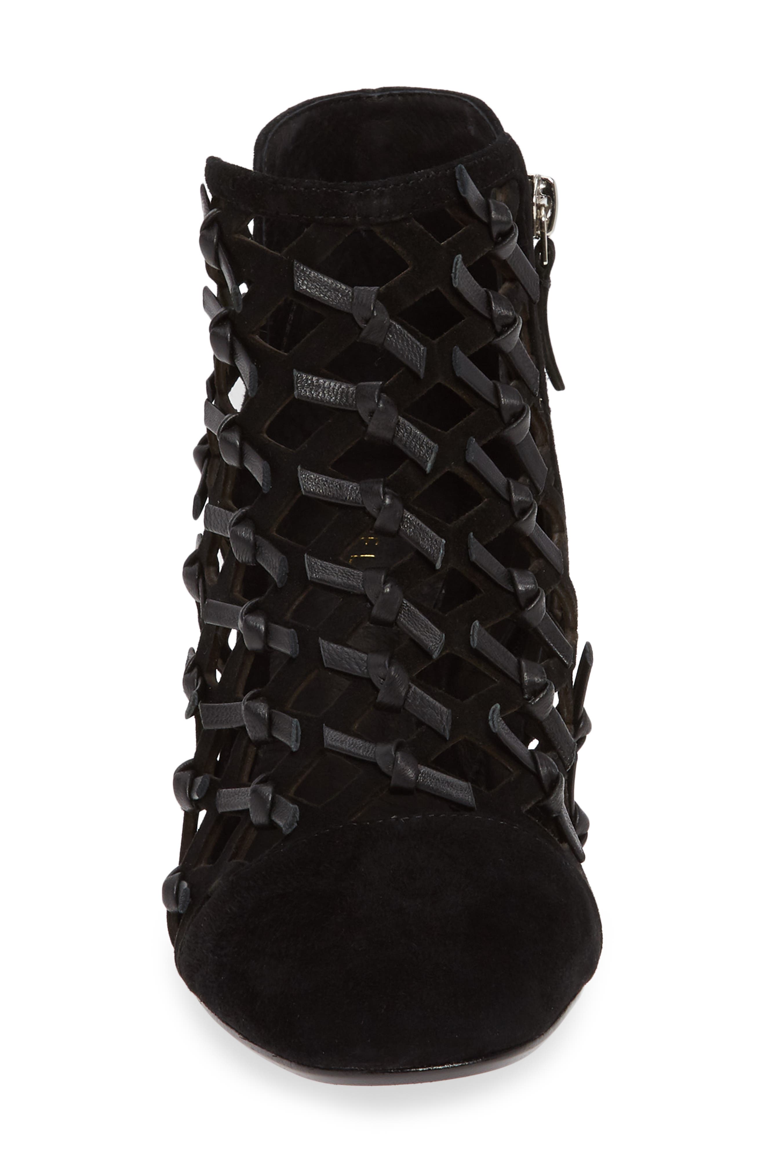 Cecelia New York Laser Cut Knotted Bootie (Women) | Nordstrom