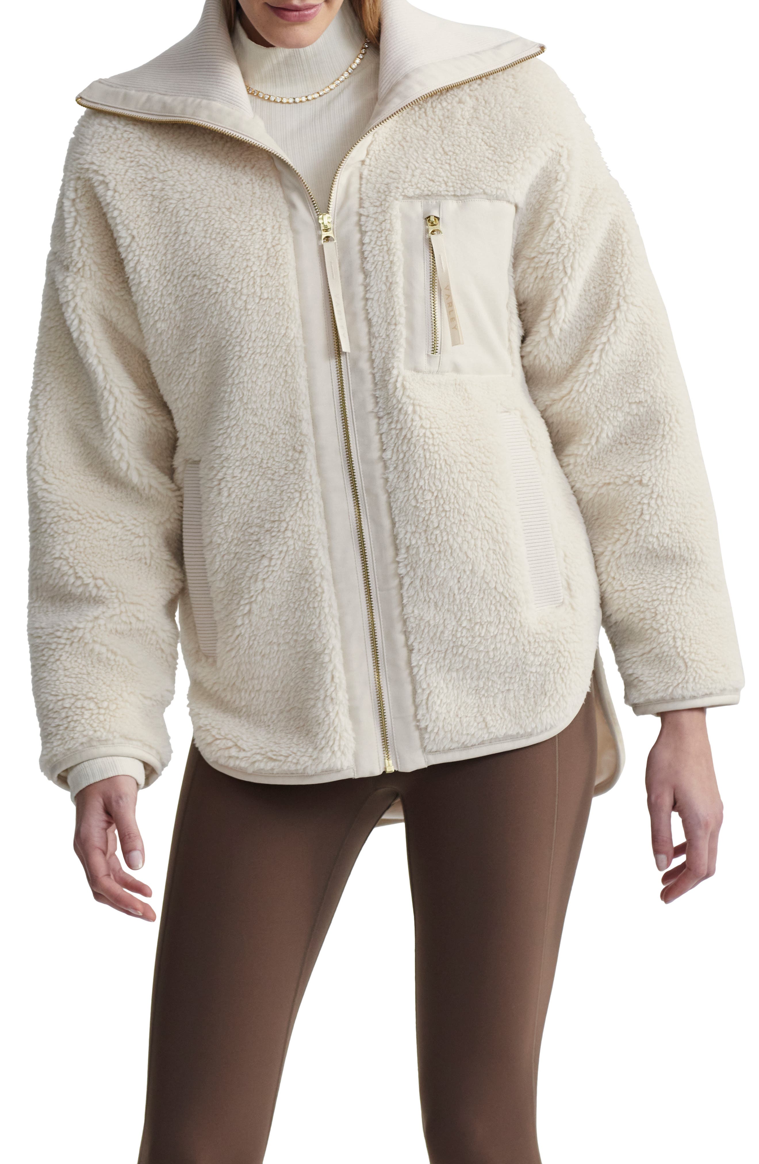 Varley Myla High Pile Fleece Jacket | Nordstrom
