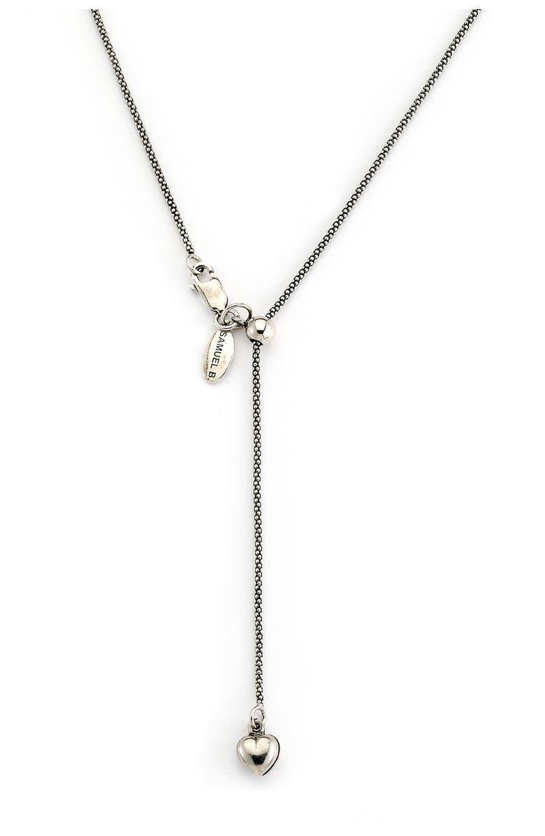 SAMUEL B. Sterling Silver Popcorn Chain Necklace | Nordstromrack