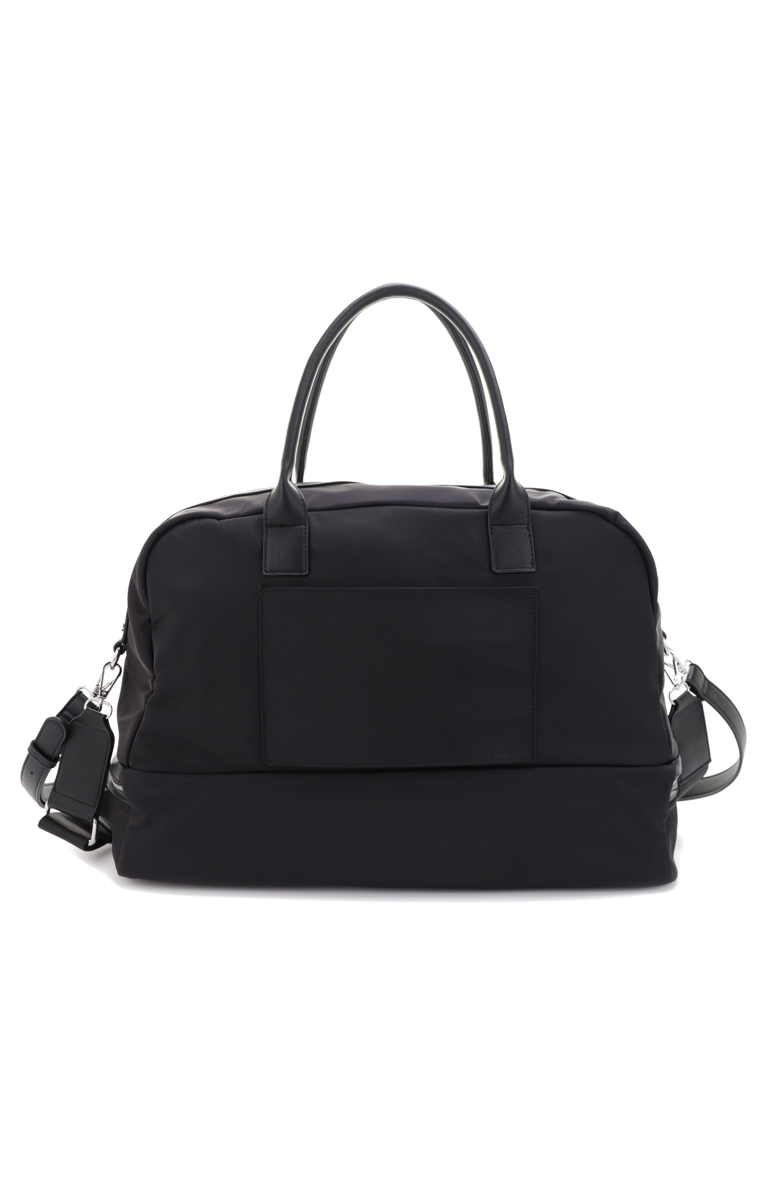 Mali + Lili Riley Nylon & Vegan Leather Weekend Travel Bag | Nordstrom