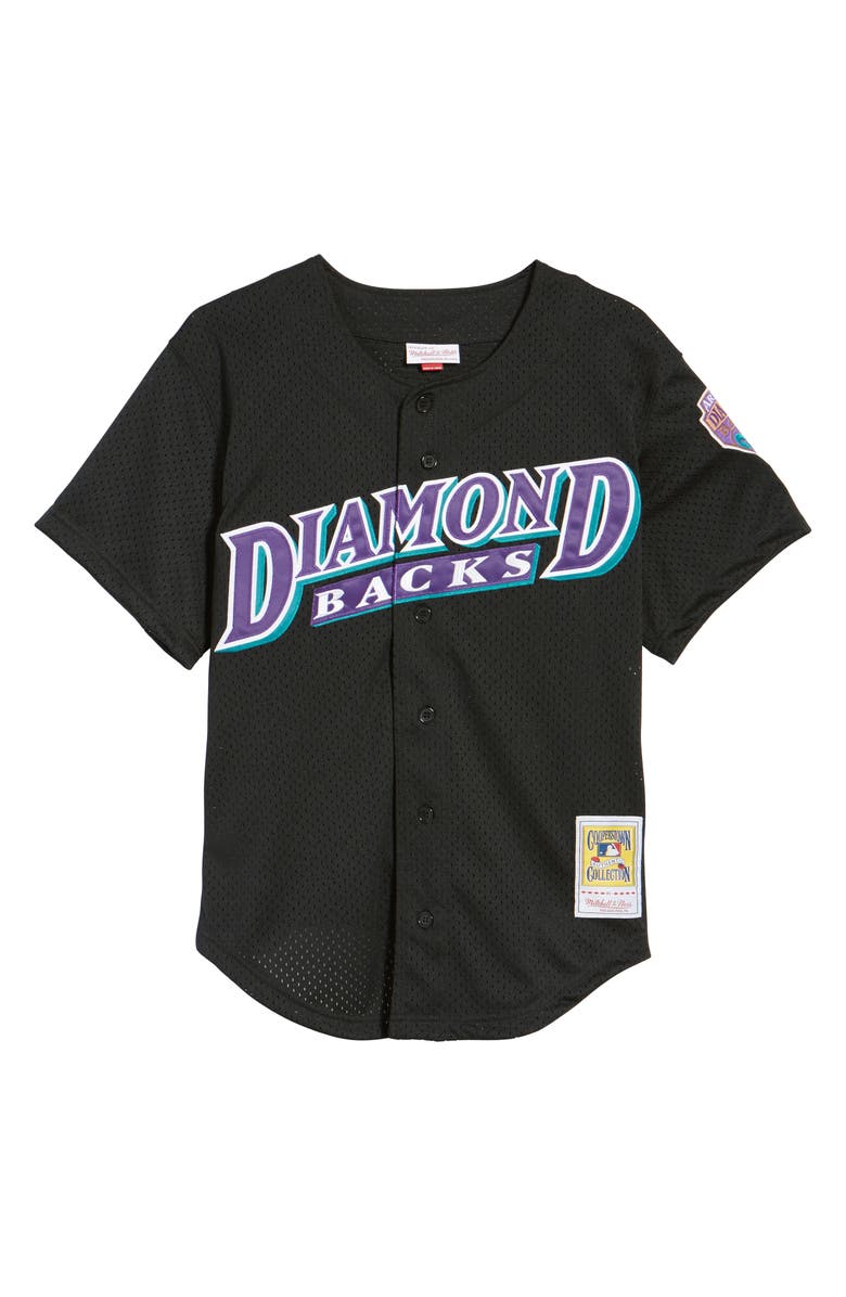 Mitchell & Ness Randy Johnson - Arizona Diamondbacks Authentic Mesh ...