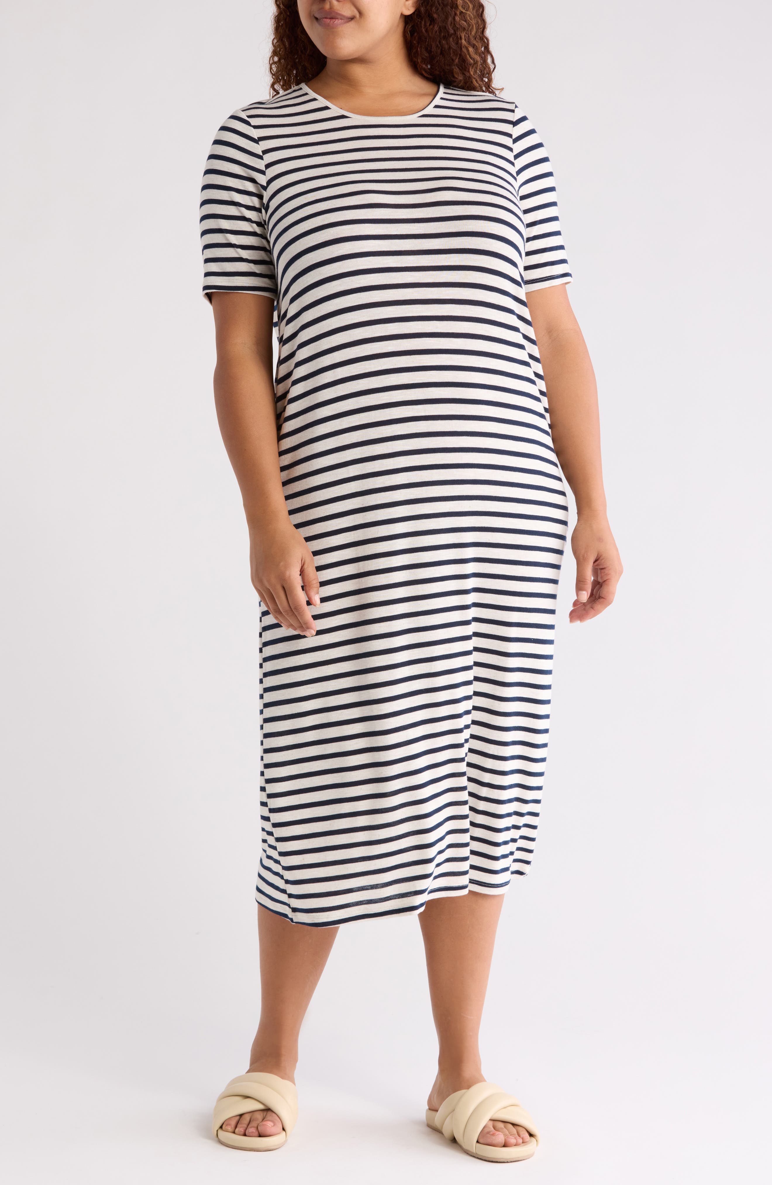 VERO MODA Holly Stripe T-Shirt Dress | Nordstromrack