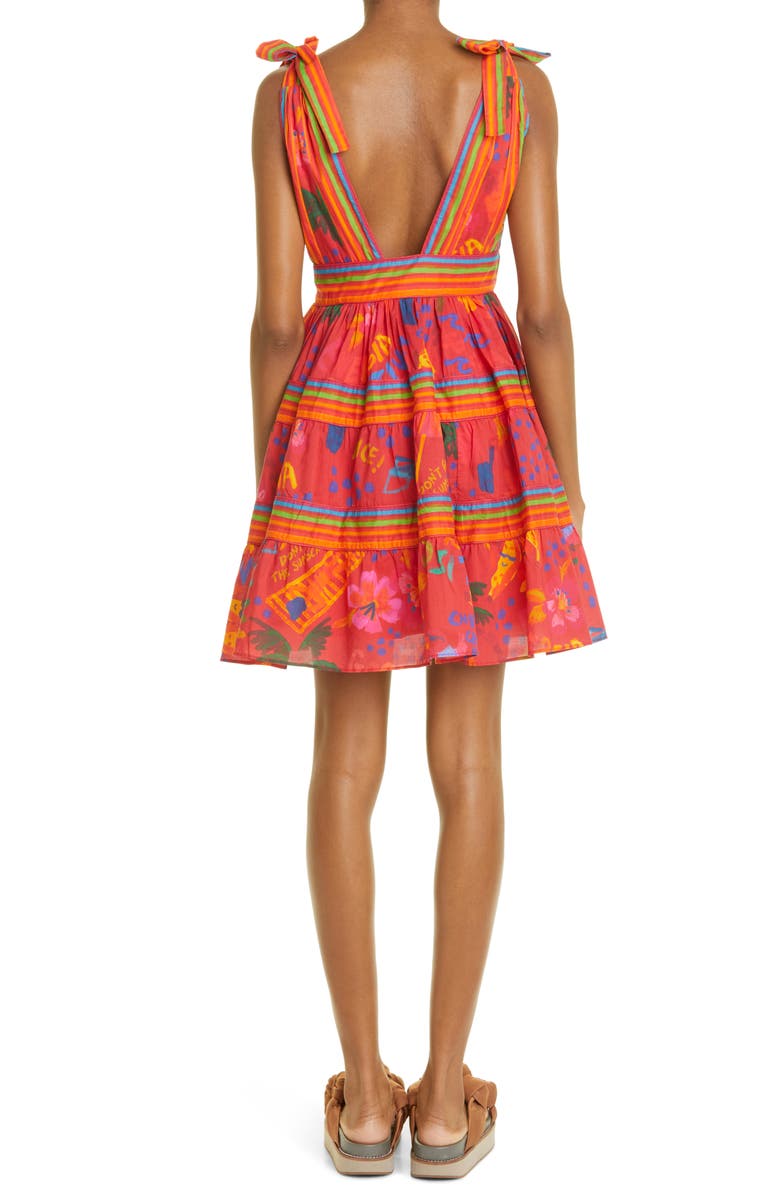 FARM Rio Good Vibes Cotton Minidress | Nordstromrack