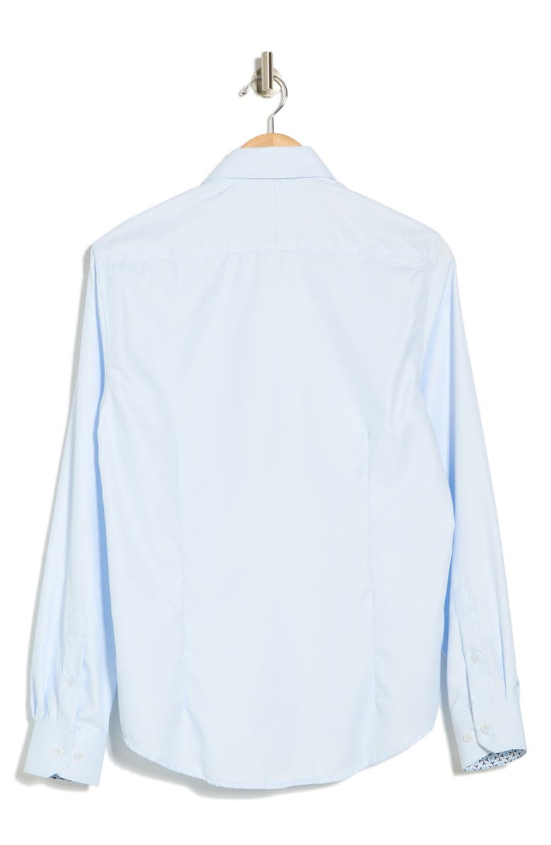DENIM AND FLOWER Solid Dobby Button-Up Shirt | Nordstromrack