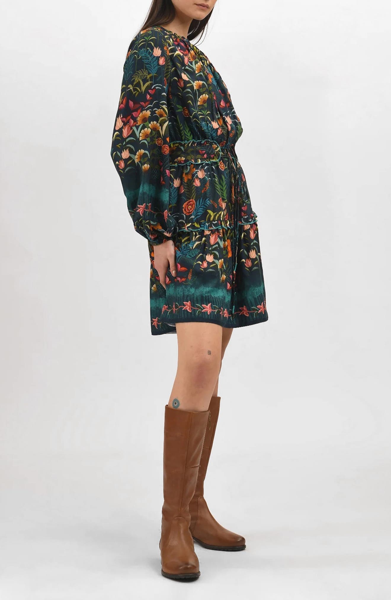 Celina Moon Starlight Long Sleeve Minidress | Nordstromrack