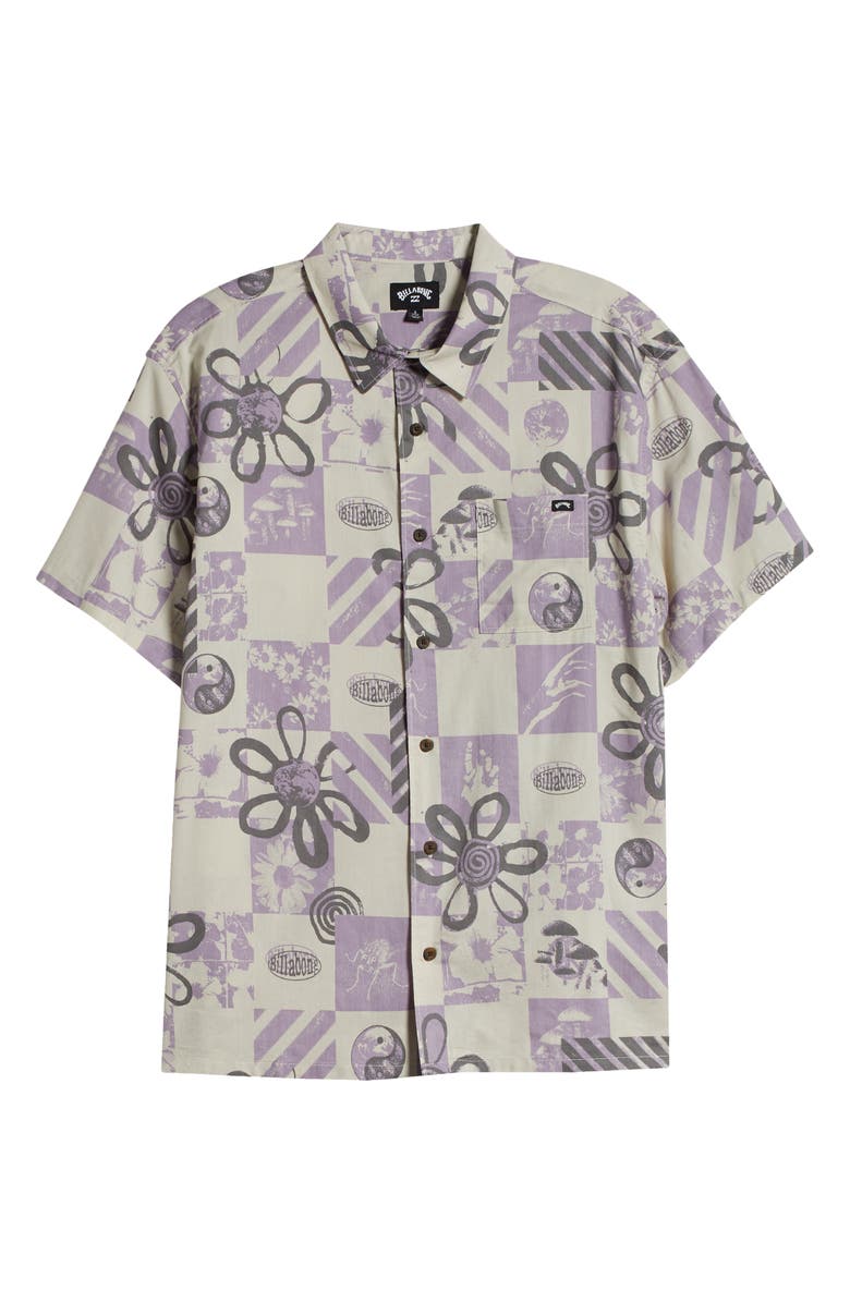 Billabong Double Vision Short Sleeve Button-Up Shirt | Nordstromrack