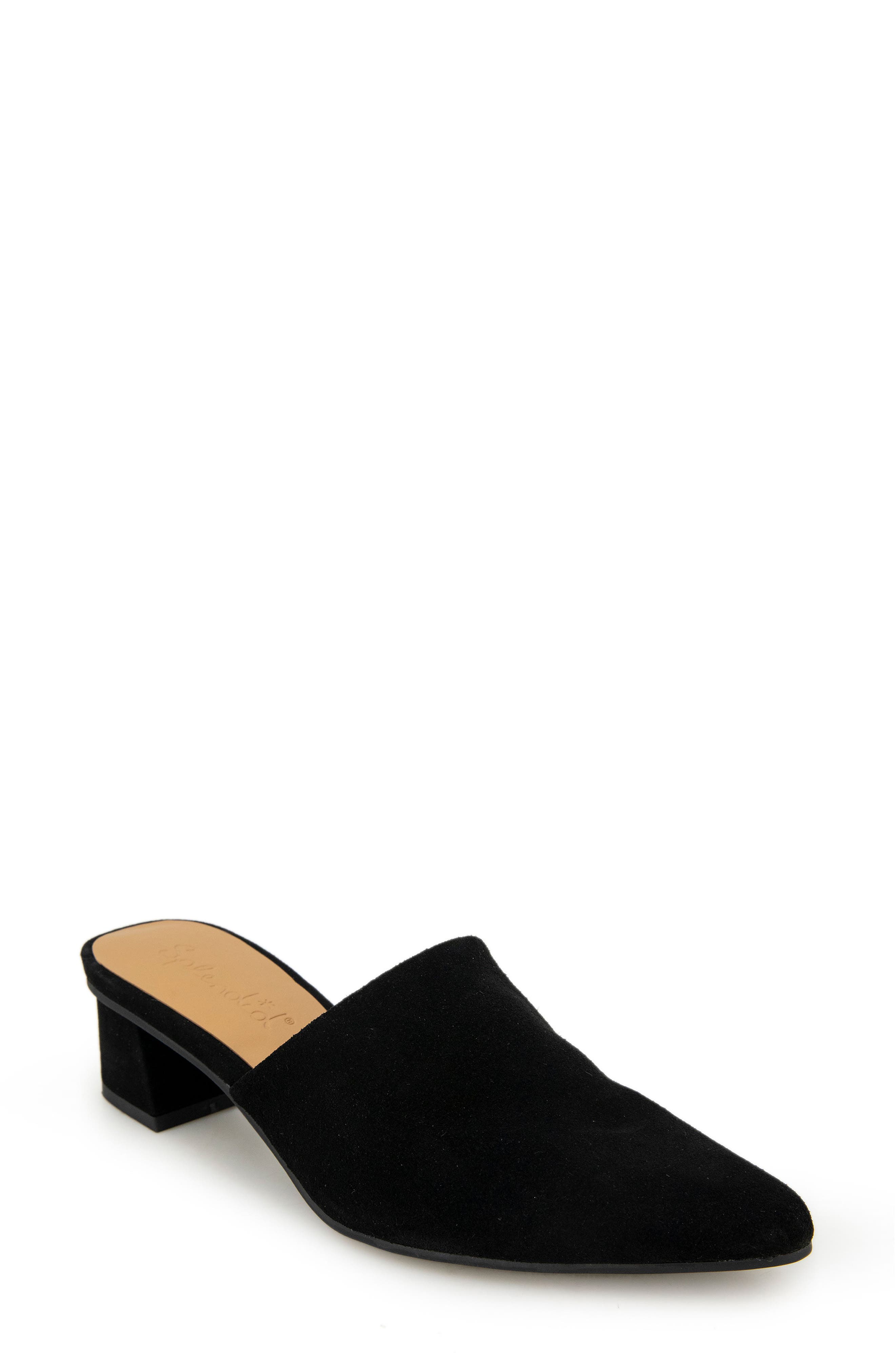 Splendid Lyn Suede Mule Heel (Women) | Nordstromrack