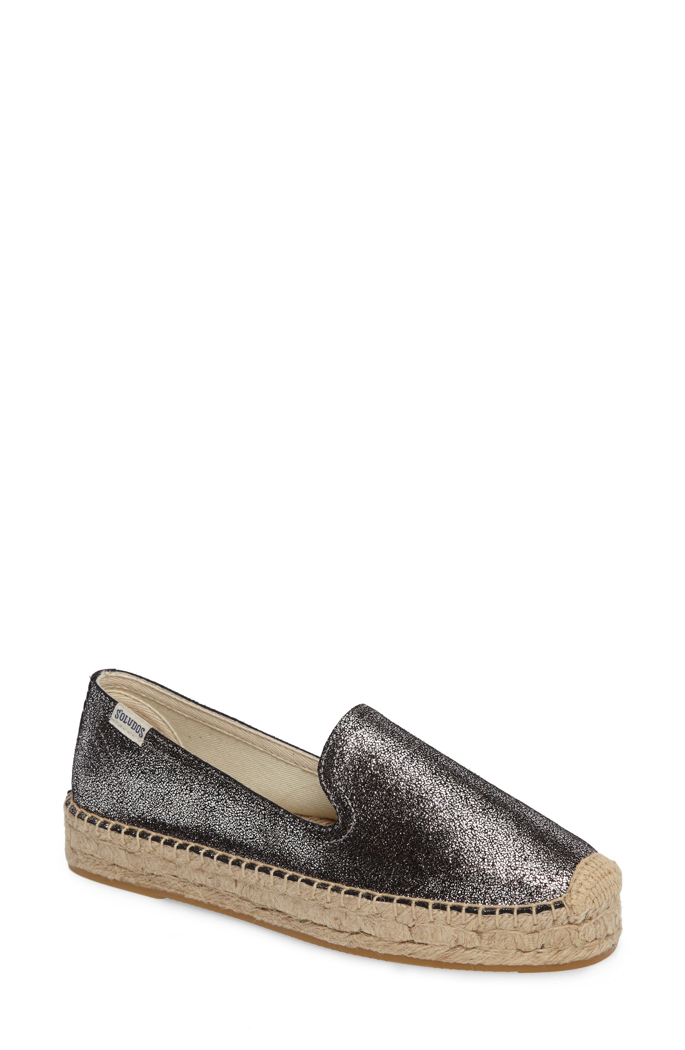 Soludos Metallic Espadrille (Women) | Nordstrom