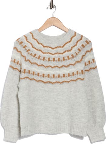 Vigoss Fair Isle Crewneck Sweater | Nordstromrack