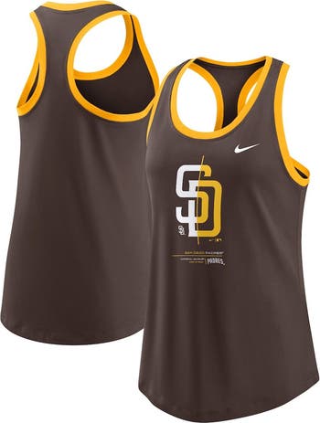 Nike Women's Nike Brown San Diego Padres Tech Tank Top | Nordstrom