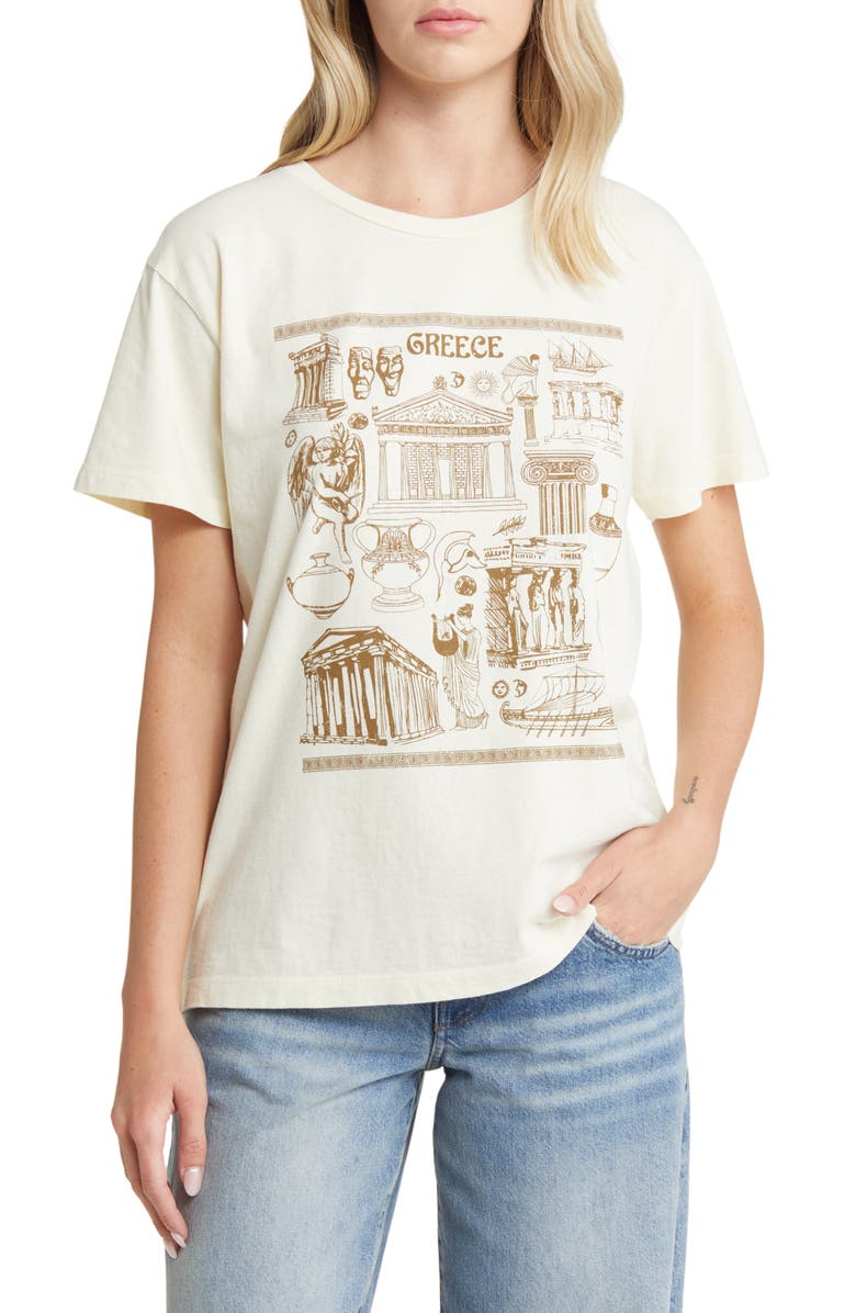GOLDEN HOUR Greek Icons Cotton Graphic T-Shirt | Nordstromrack
