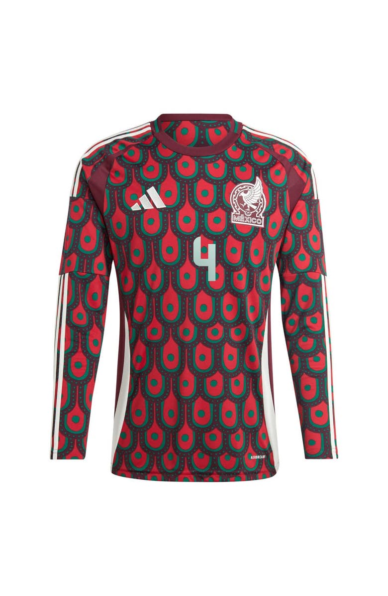 adidas Men's adidas Edson Alvarez Burgundy Mexico National Team 2024 ...