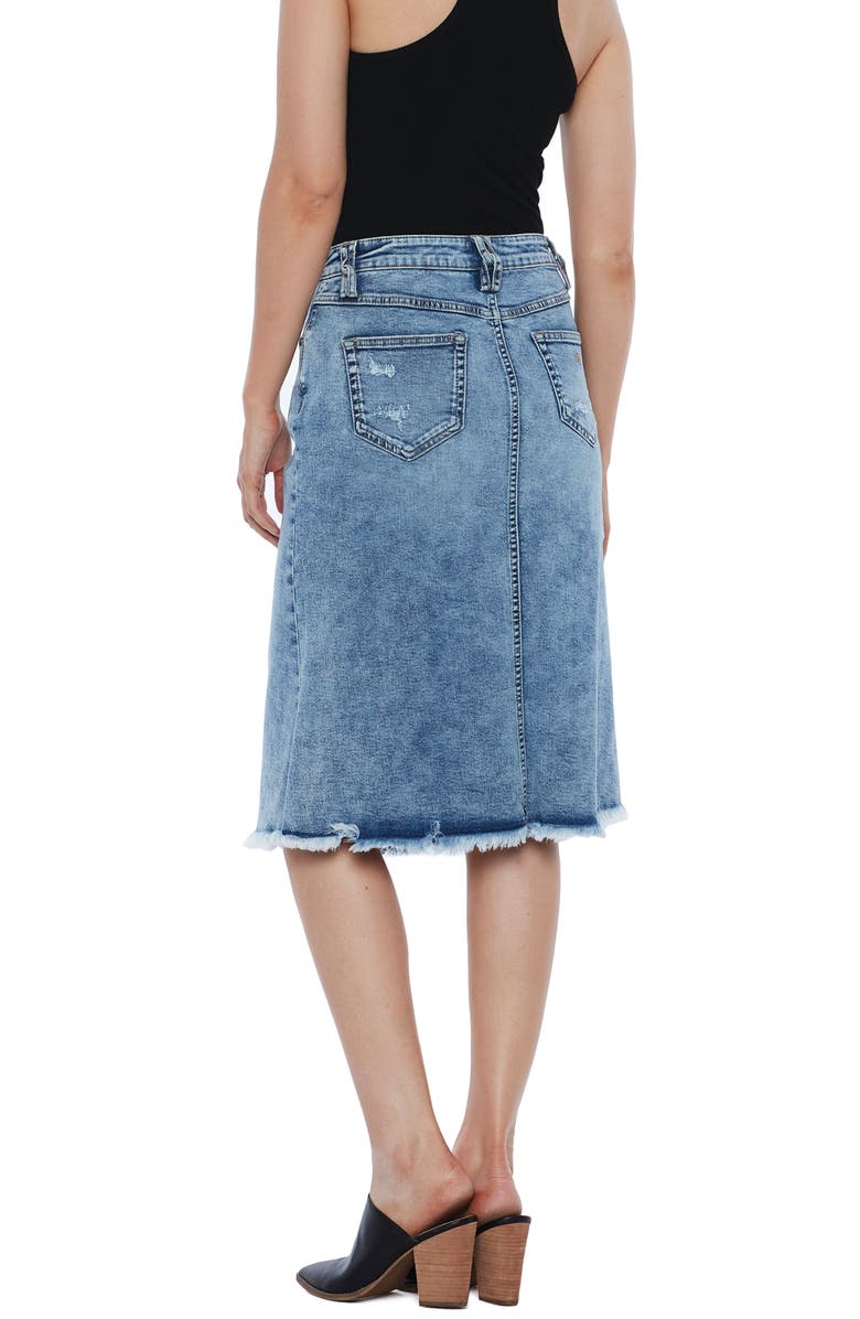 Wash Lab Denim Wash Lab Classic Denim Skirt | Nordstromrack