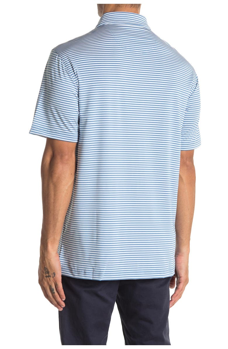 OXFORD Dowling Stripe Print Polo | Nordstromrack