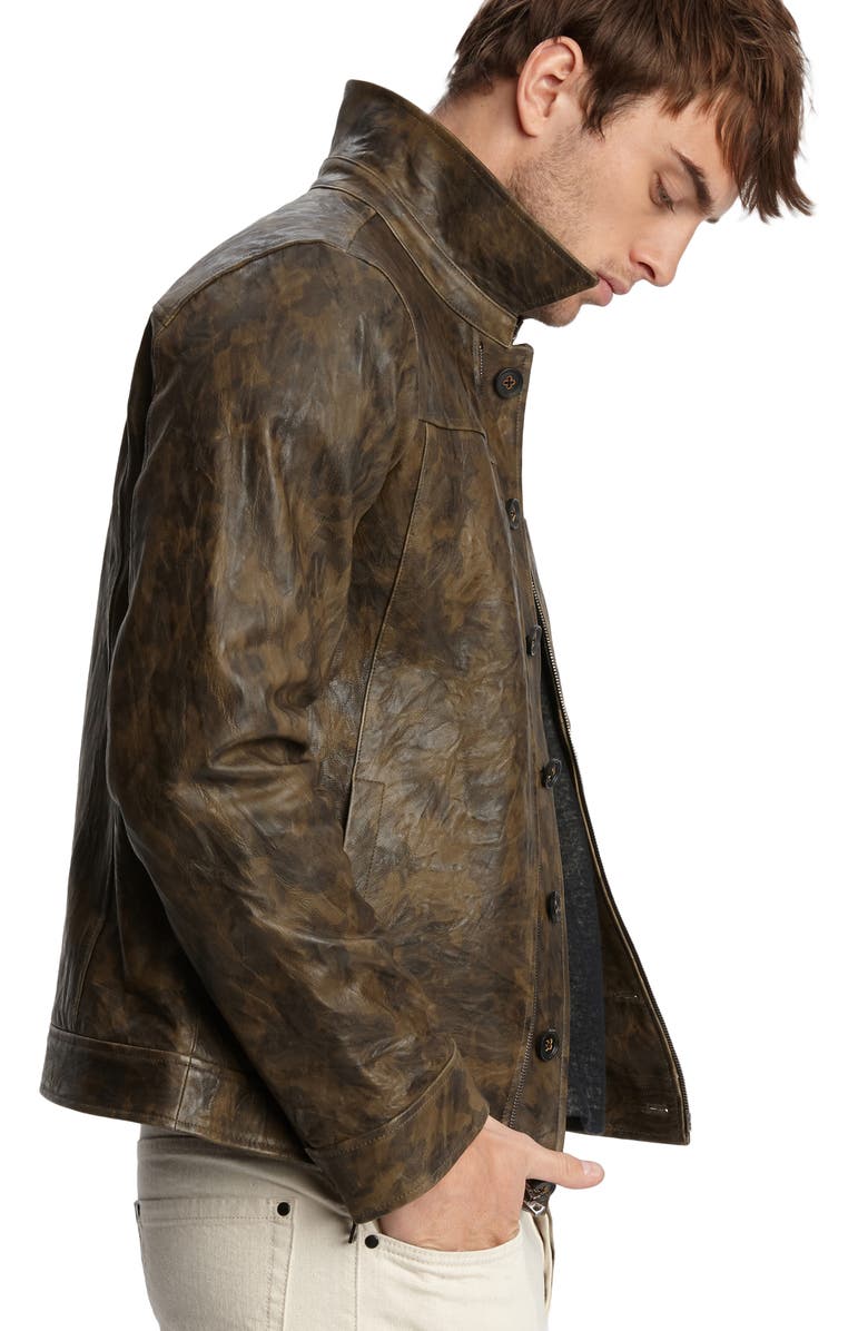 John Varvatos Sheep Skin Slim Fit Jacket | Nordstromrack