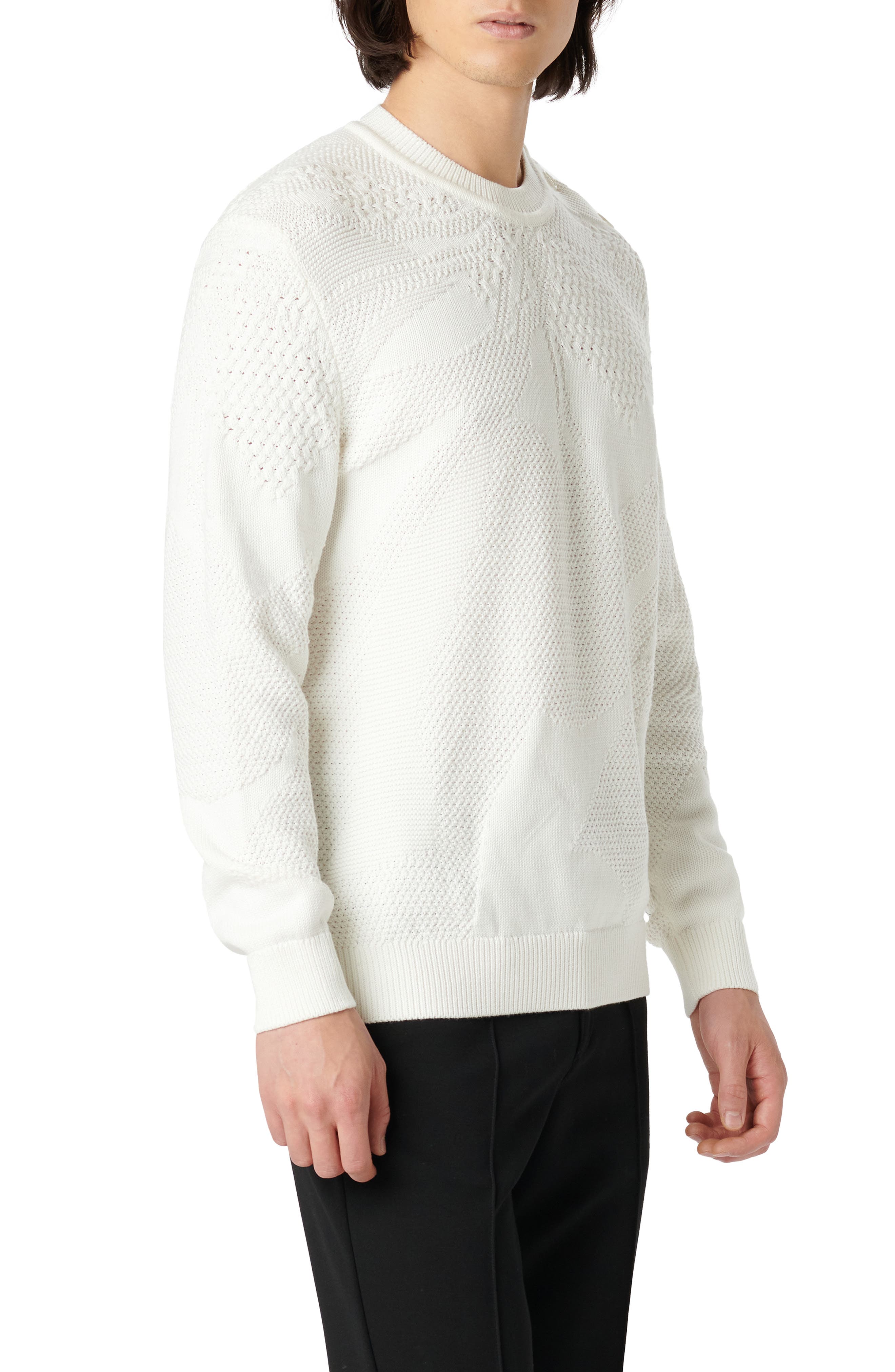 Bugatchi Texture Stitch Sweater | Nordstrom