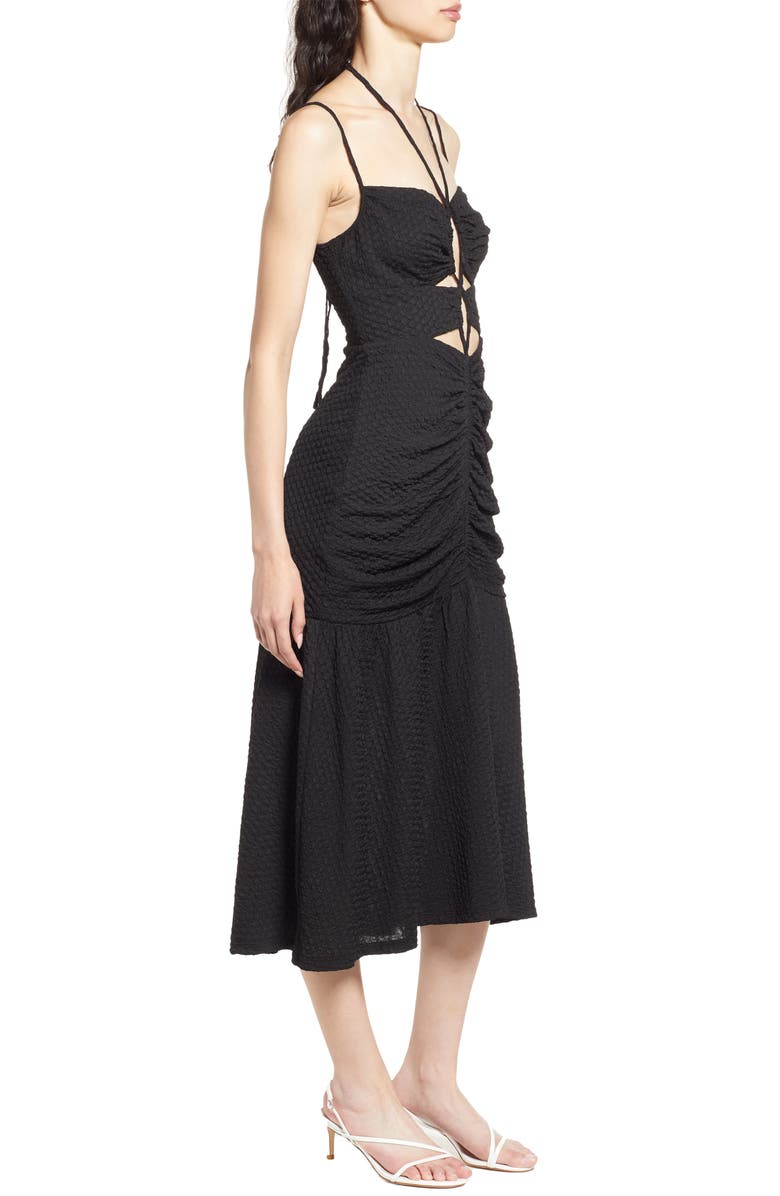 WAYF Iris Ruffle Hem Dress | Nordstromrack