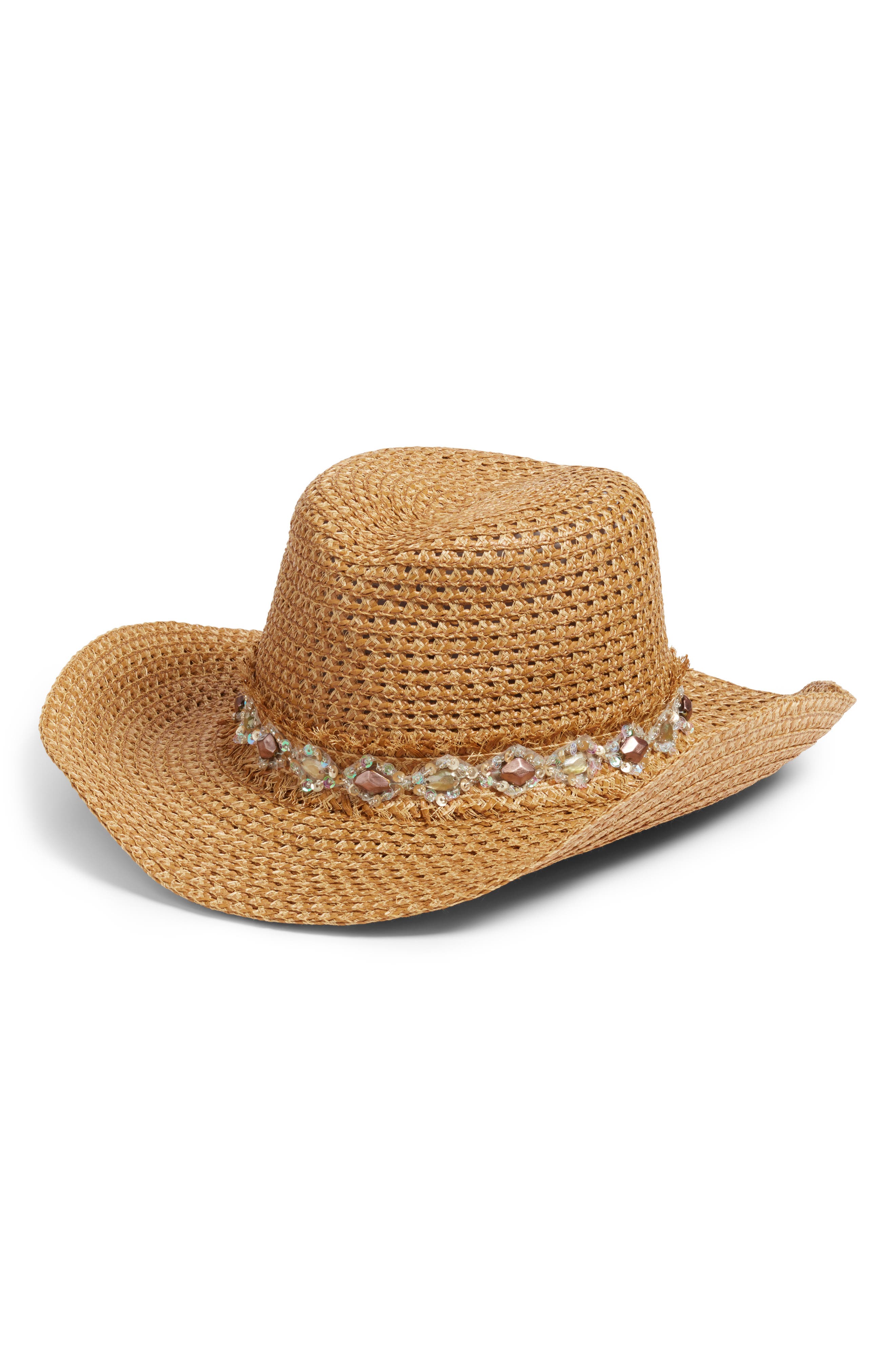 Eric Javits Ariela Squishee® Western Hat | Nordstromrack