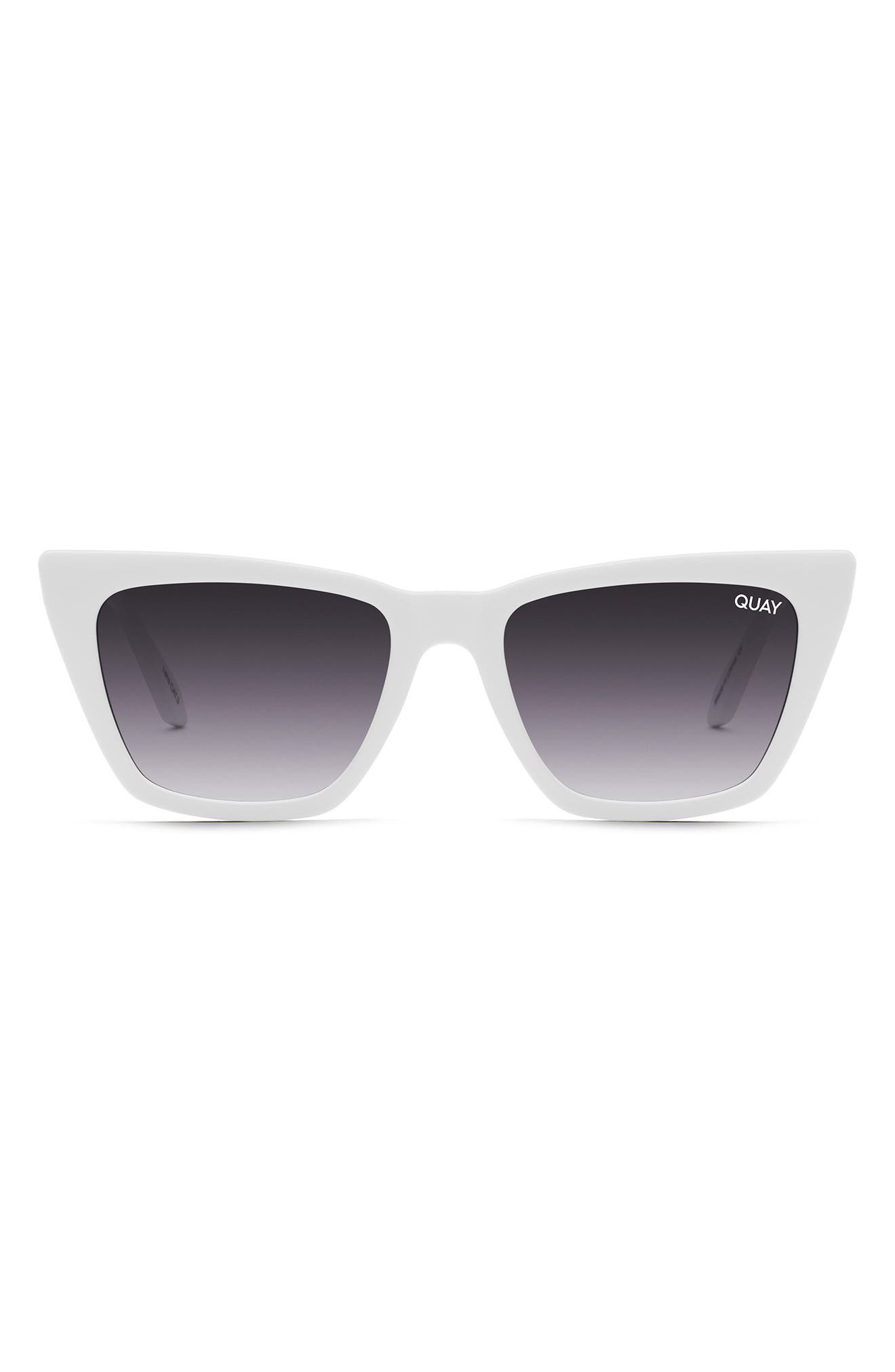 QUAY Australia x Paris Call The Shots 40mm Gradient Cat Eye Sunglasses ...