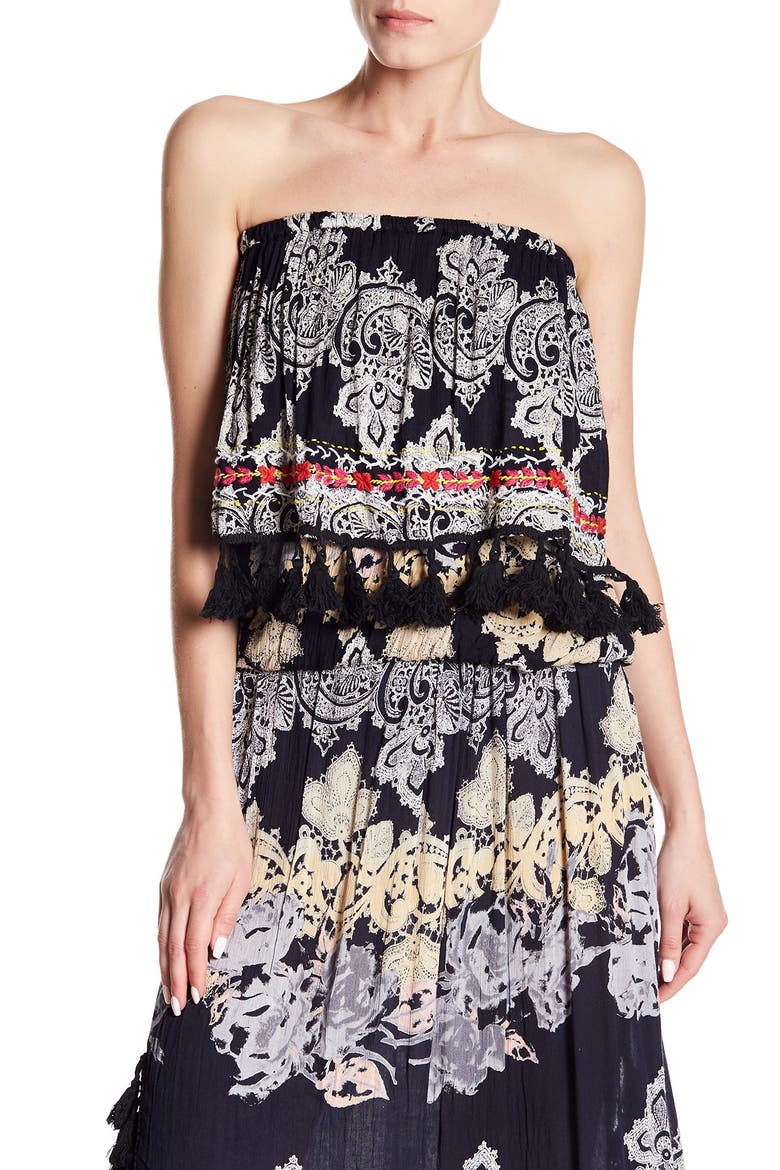 Vanessa Tassel Strapless Tube Top (Women) | Nordstromrack