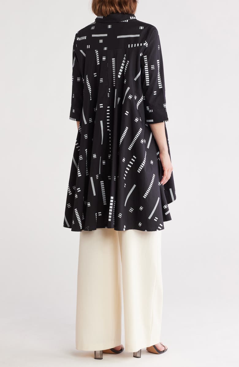 PATRIZIA LUCA High-Low Button-Up Shirt | Nordstromrack