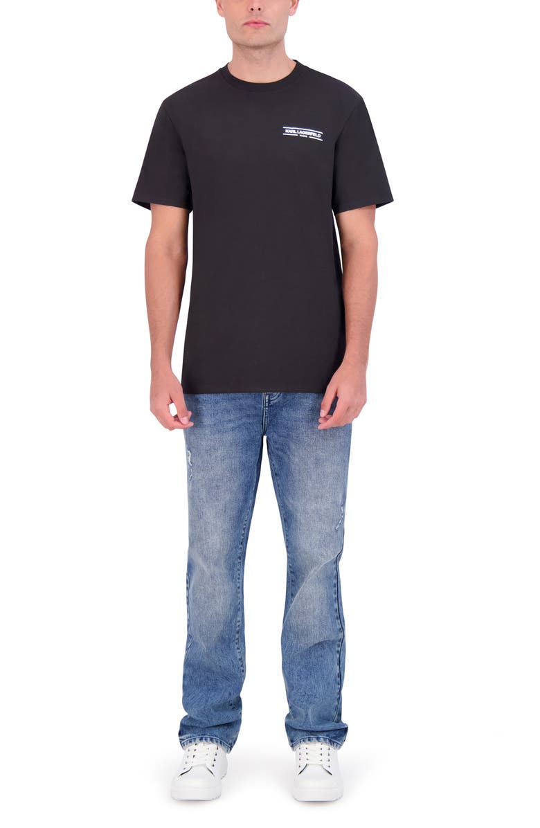 KARL LAGERFELD PARIS Core Logo Cotton Graphic T-Shirt | Nordstromrack