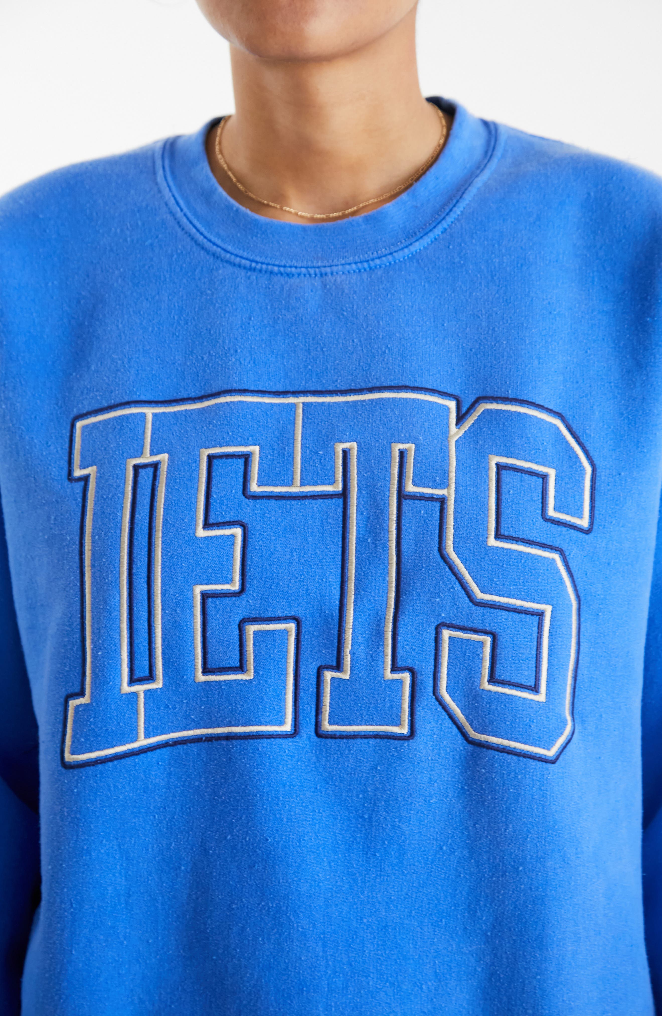 Iets Frans Embroidered Sweatshirt | Nordstromrack