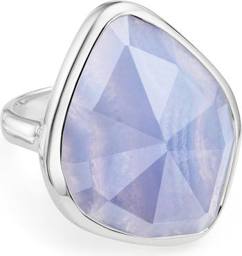 Monica Vinader Siren Nugget Semiprecious Stone Cocktail Ring ...