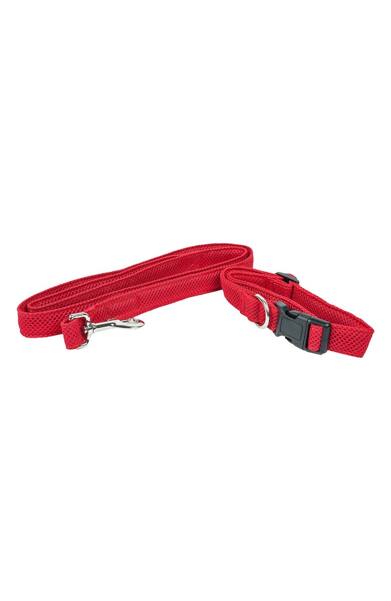 PET LIFE Adjustable Mesh Collar With Leash | Nordstromrack
