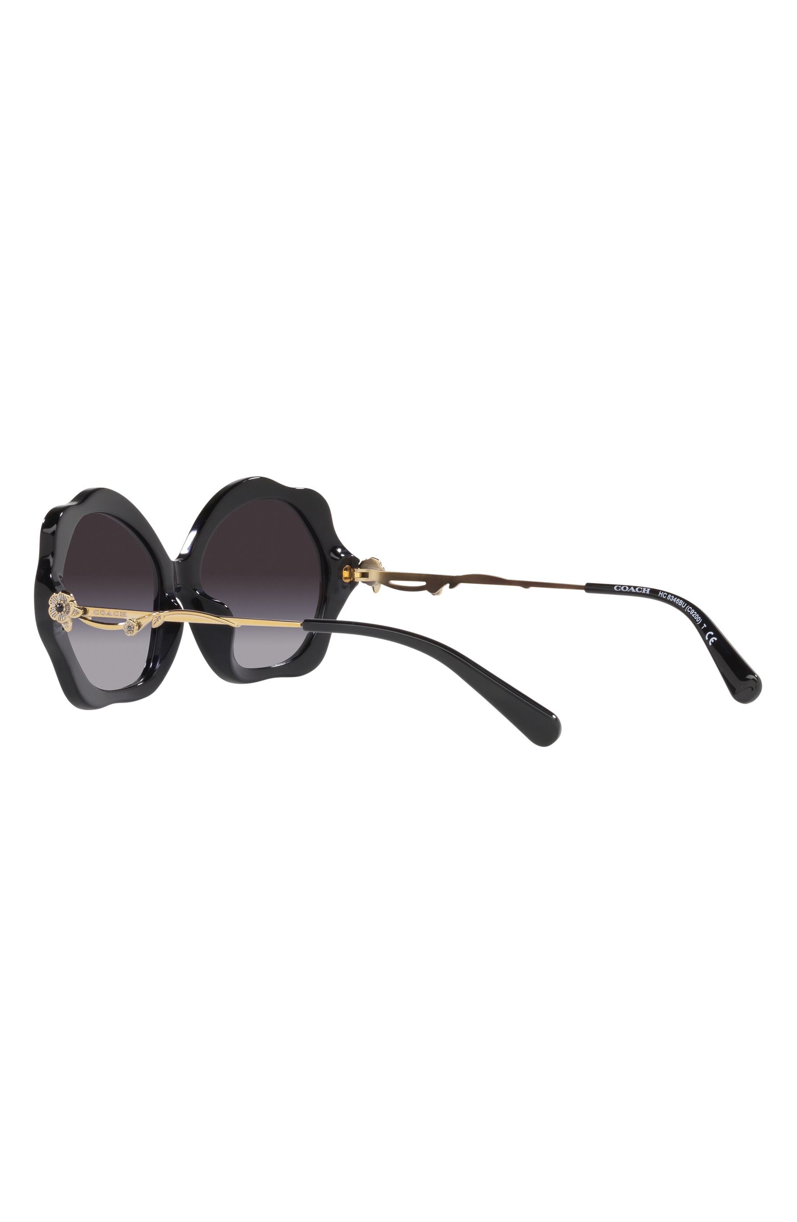 COACH 55mm Irregular Sunglasses | Nordstromrack