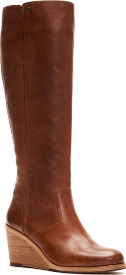 Frye Emma Knee High Wedge Boot (Women) | Nordstrom