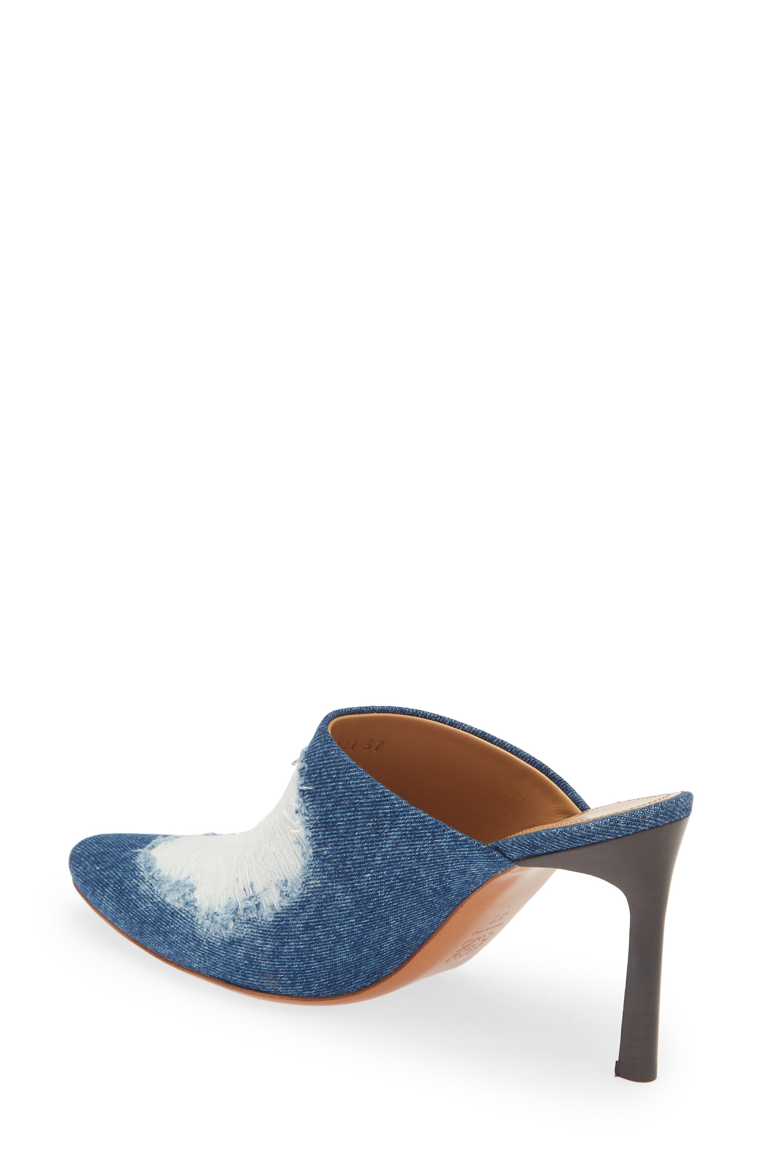 Loewe Ripped Denim Mule (Women) | Nordstromrack