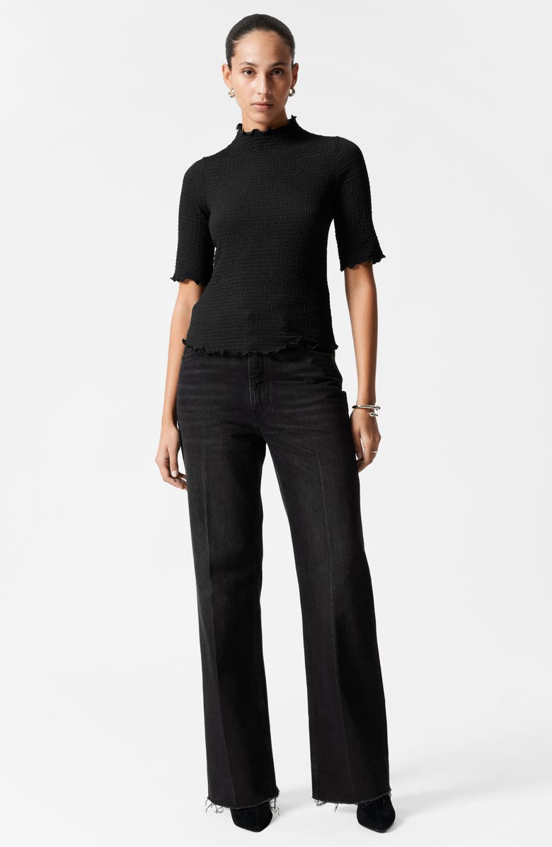 & Other Stories Crinkled Lettuce Edge Top | Nordstromrack