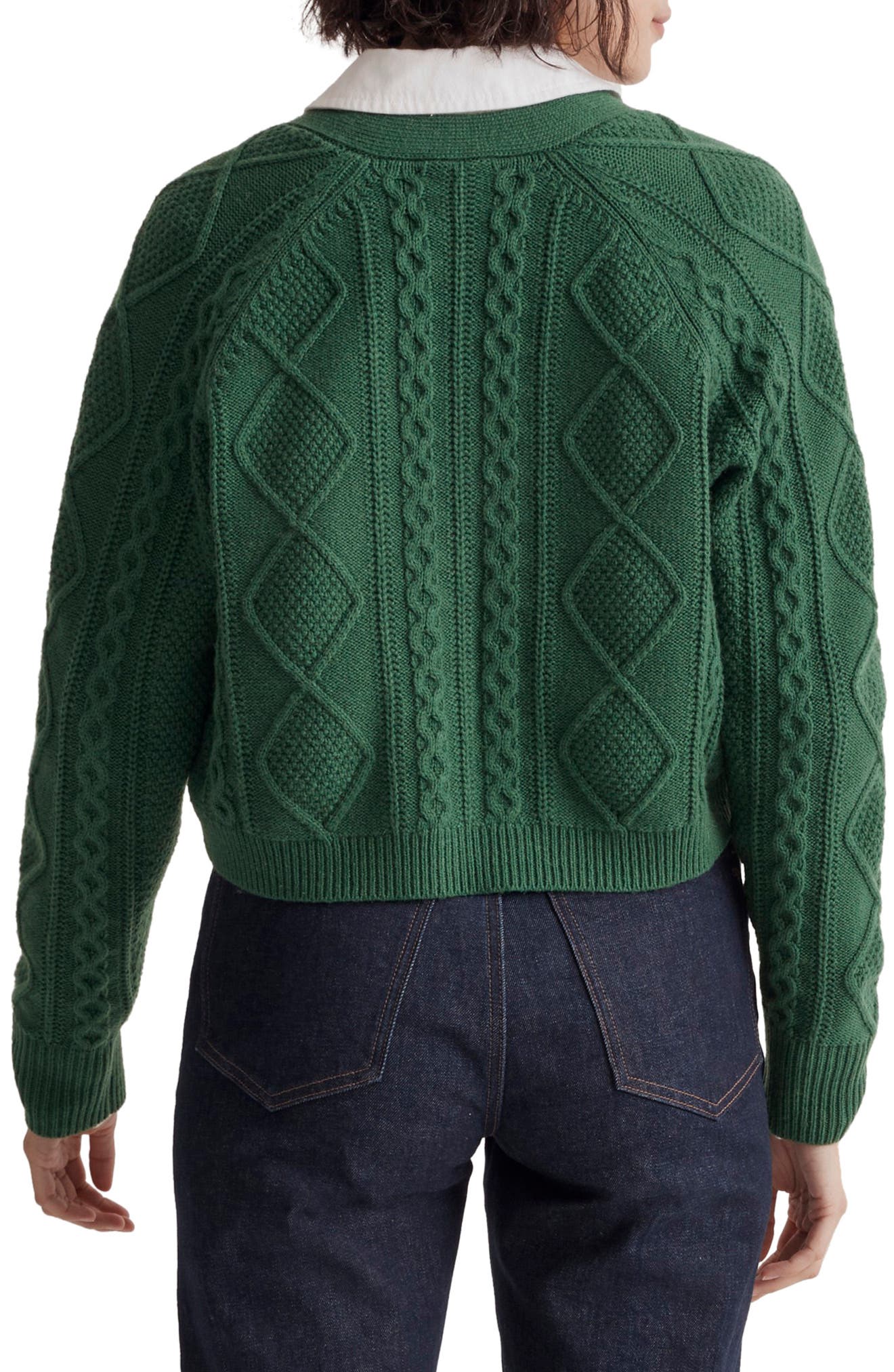 Madewell Cable Crop Cardigan | Nordstromrack