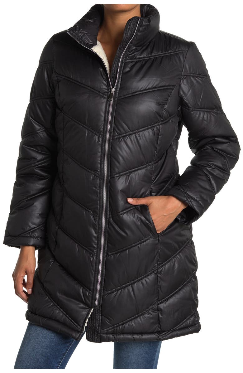 Coffee Shop Zip Front Puffer Jacket | Nordstromrack