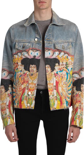 AMIRI Jimi Hendrix Denim Jacket | Nordstrom