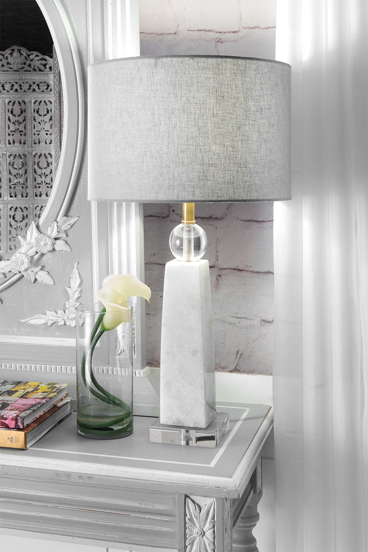 NULOOM Marble Hamilton Marble 23" Table Lamp | Nordstromrack