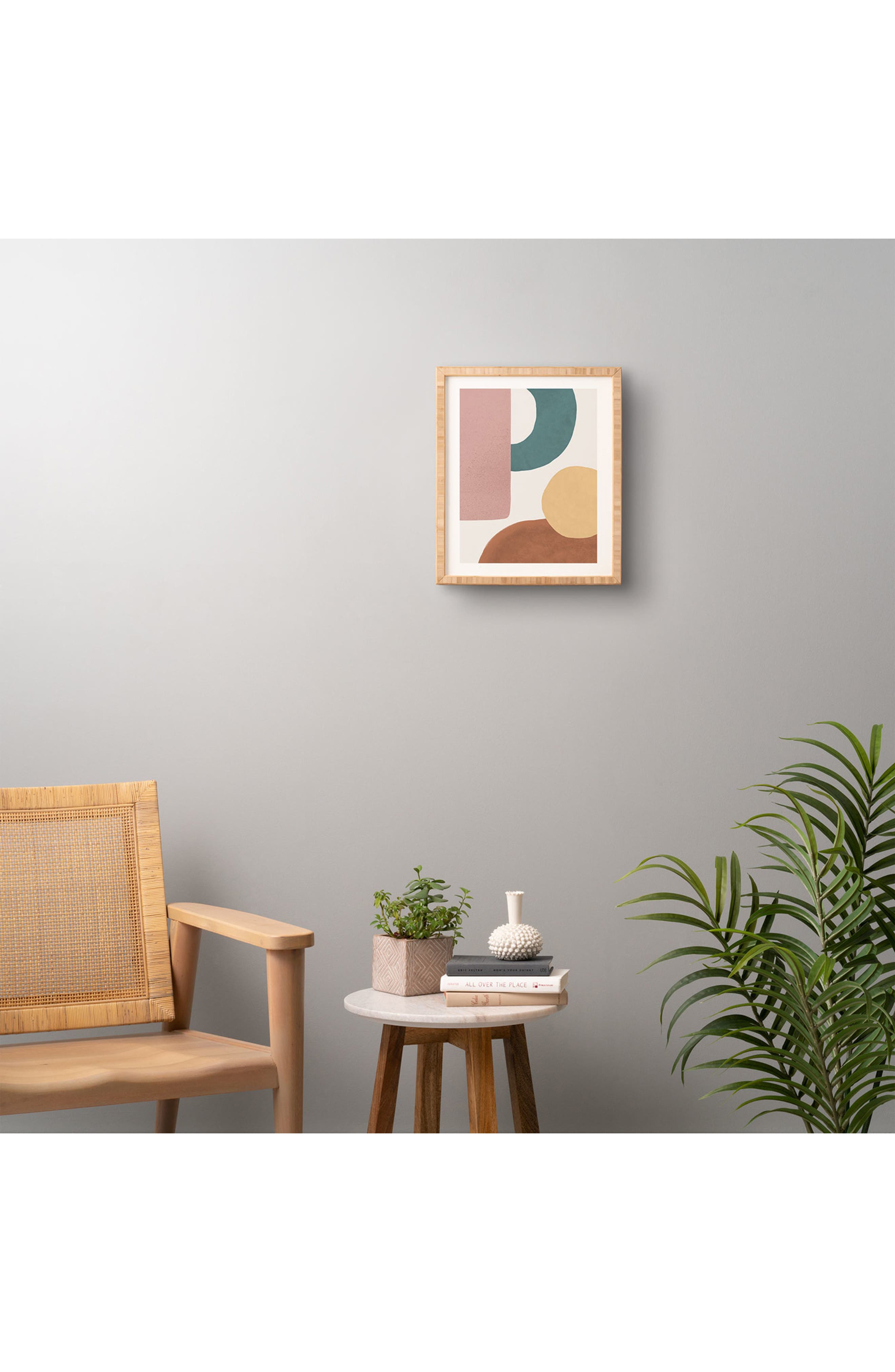 Deny Designs Abstract Earth Framed Wall Art | Nordstromrack